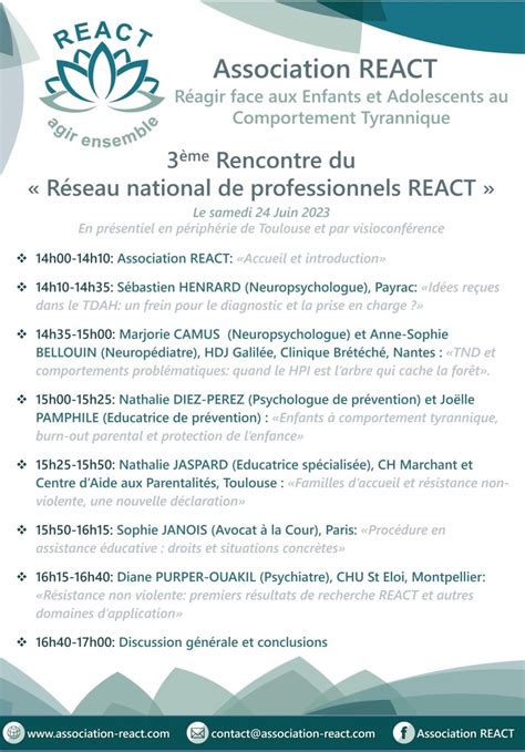 Accueil Espace Membres Association React