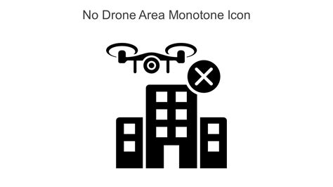 No Drone Area Monotone Icon In Powerpoint Pptx Png And Editable Eps Format PPT Slide