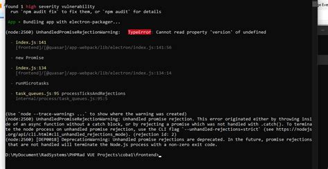 publish to production in phprad vue to desktop app phprad vue