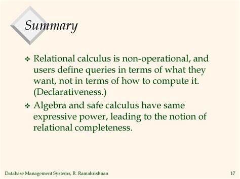 Relational Calculus Chapter 4 Part B Ppt Download