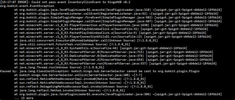 Solved Could Not Pass Event Inventoryclickevent To Pluginname