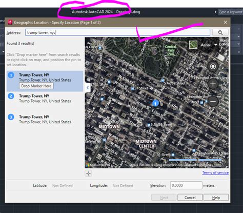 solved i had geo location maps on autocad before the upgrade to 2024