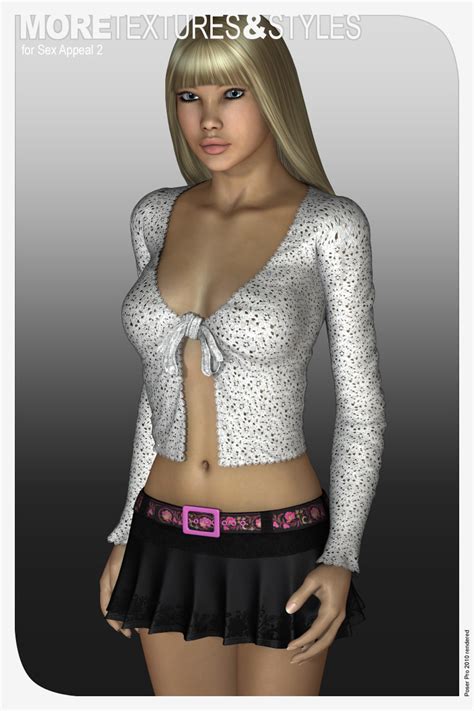 more textures and styles for sex appeal 2 3d figure assets motif