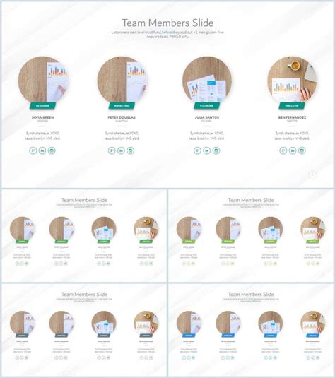 행렬형 템플릿 Ppt And 피피티 템플릿 회색 Poipl