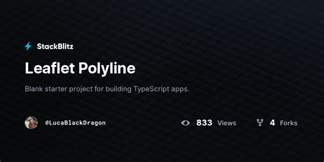 Leaflet Polyline Stackblitz