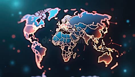 Global Digital Globe Display Economic Policies Countries Highlighted