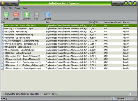 Download Audio Music Batch Converter V4 1 3 AfterDawn Software Downloads