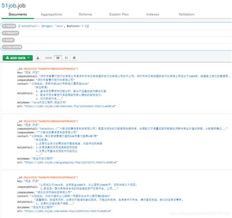 mongodb使用compass可视化管理工具来查看文件数据 mongodb compass 查询总数量 csdn博客
