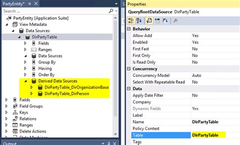 Super Types And Sub Types Finance And Operations Dynamics 365