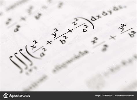 Advanced Mathematical Integrals Formulas Highlighting Calculus Multivariable Equations Geometry