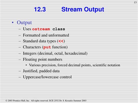 ppt chapter 12 c stream input output powerpoint presentation