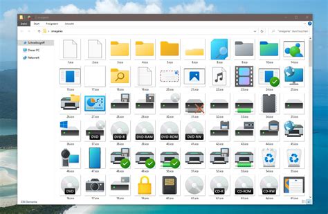 Windows 10 Die Neuen Icons Einmal Entpackt [download] Deskmodder De