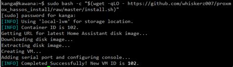 Trouble Installing Hassos On Proxmox With Whiskerz007 Script
