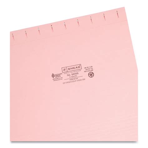 Colored Hanging File Folders With Cut Tabs Letter Size Cut Tabs Pink Box OFFICE