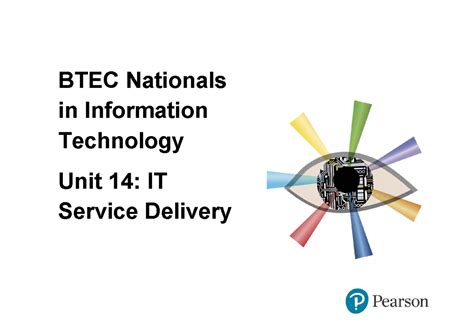 Pearson Btec Level 3 National In Information Technology 2016 And 2017