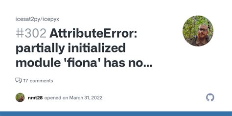 Attributeerror Partially Initialized Module Fiona Has No Attribute