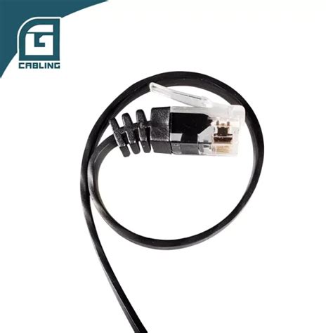 Gcabling Unhielded RJ45 Lan Flat Patch Cord OFC CAT6 UTP Patch Cable Gcabling Optical Fiber