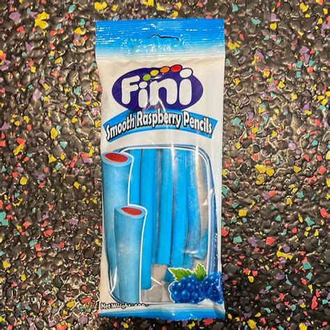 Ctc Fini Smooth Raspberry Pencils Toms Confectionery Warehouse