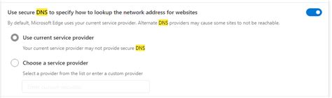 Windows 11 Doh Configuration Not Working In Browser Microsoft Qanda