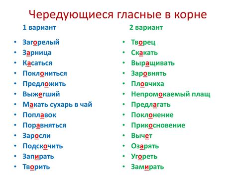 Правописание чередующихся гласных в корне презентация онлайн