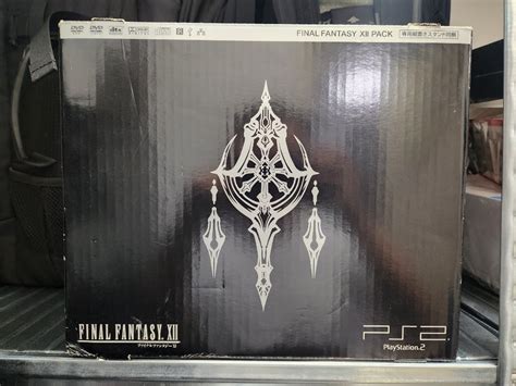 FFXII Final Fantasy 12 PS2 Console Limited Edition, Video Gaming, Video ...