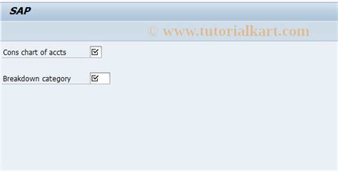 CX1B SAP Tcode Change Breakdown Categories Transaction Code