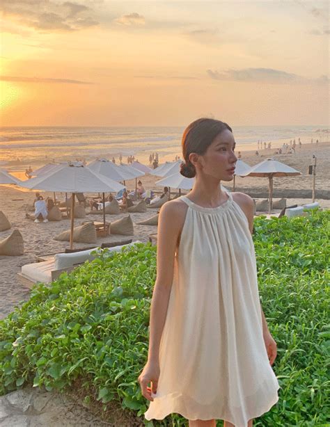 메이비치 [단독🌟] 시폰 홀터 미니 원피스 44 66 동남아 휴양지룩 바캉스룩 비치원피스 키작녀원피스 휴가룩