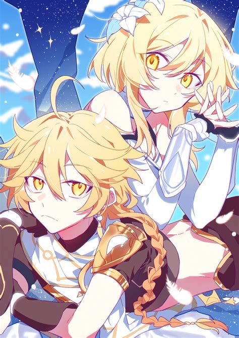 Lumine And Aether By 90cm R Aethermains