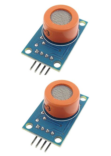 Sensor De Gás Mq3 Álcool Circuito Facil Componentes Eletronicos Esp32 Esp8266 Arduino E