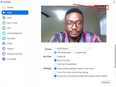 Webcam Images Show In Reverse Or Upside Down In Windows 11 10