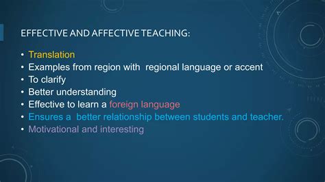Code Switching In Classroom Pptx