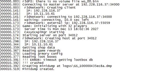Game Crashes Could Not Connect To Server Ragezone Mmo Development