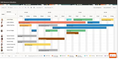 Manage Resource Schedules Not Showing Absence — Cloud Customer Connect