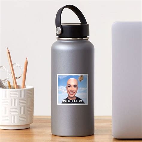 Wig Flew James Charles Sticker For Sale By Kenziem20205 Redbubble