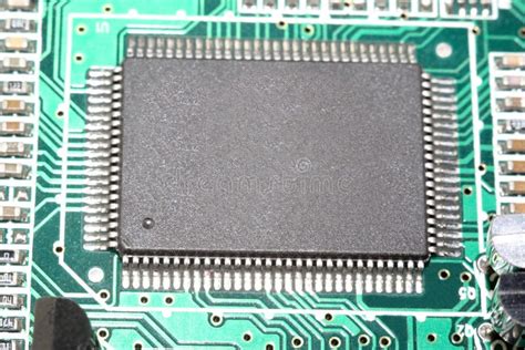 Microprocessor Stock Photo Image Of Copper Engineering 12074354