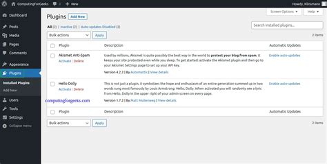 Install Wordpress On Debian With Apache And Lets Encrypt Computingforgeeks