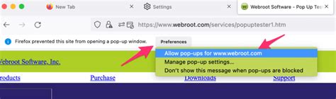 How To Unblock Pop Ups On Safari Chrome Firefox Mac
