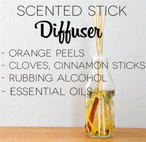 Easy DIY Homemade Scented Stick Diffuser Homemade Reed Diffuser Diffuser Homemade Diffuser