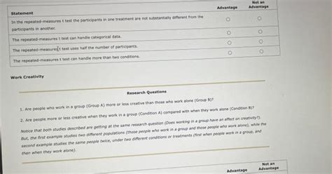 Solved 1 Engagement Activity The T Test For Two Related