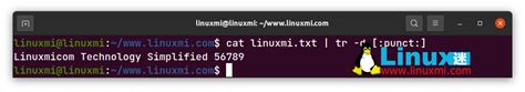 如何在 Linux 中使用 Tr 和 Fmt 命令进行文本操作 Linux迷