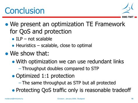 PPT Optimized QoS Protection Of Ethernet Trees PowerPoint Presentation ID