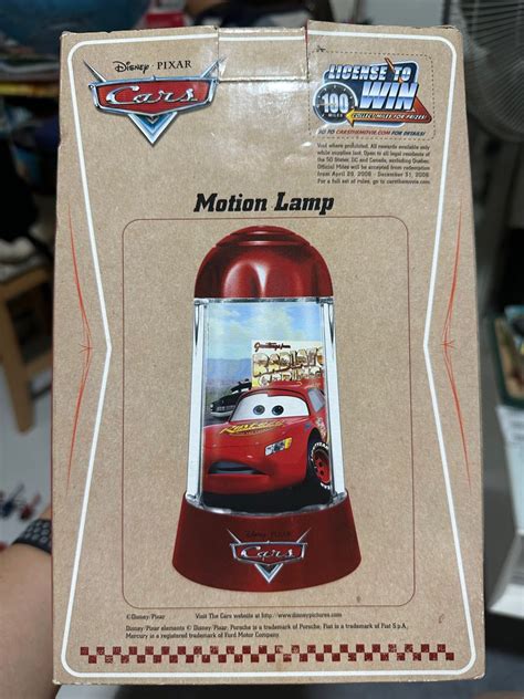 Cars Lightning Mcqueen Motion Lamp Hobbies And Toys Stationery And Craft
