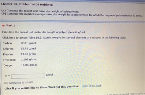 Solved Chapter 14 Problem 14 04 Multistep A Compute The