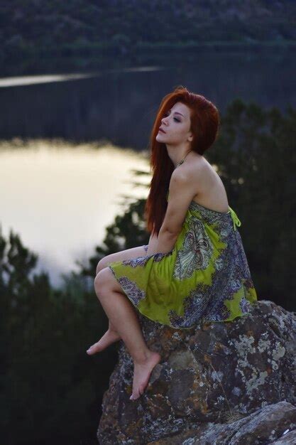 Premium Photo Full Length Of Woman Standing Outdoors