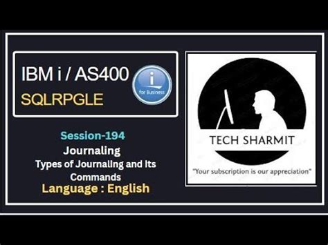 Types Of Journaling In Ibmi Journaling Commands How To Journal File