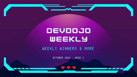 devdojo weekly oct 2022