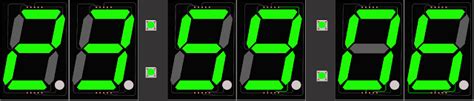 Diy Big 6 Digit Led Clock Arduino Rtc Ds3231 Dicky Bmz