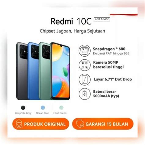 Jual Redmi C Ram Gb Baru Dan Bergaransi Resmi Shopee Indonesia