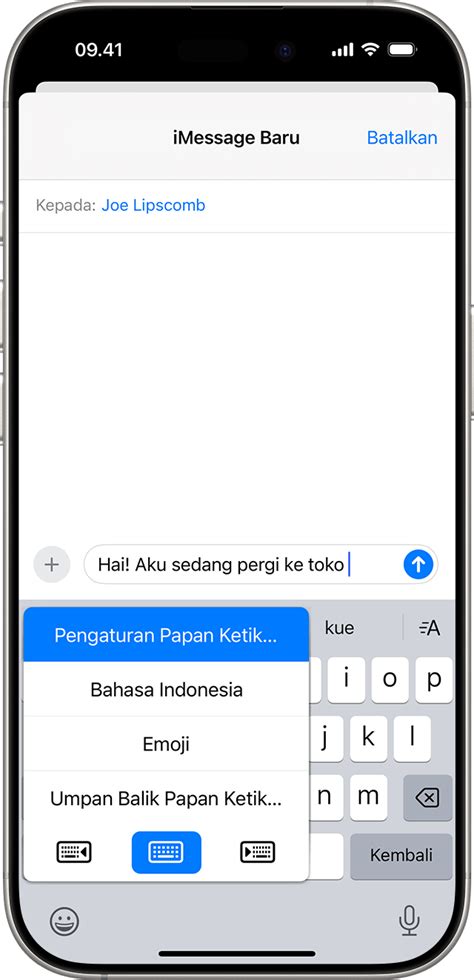 Cara menggunakan Koreksi Otomatis dan teks prediktif di iPhone, iPad ...