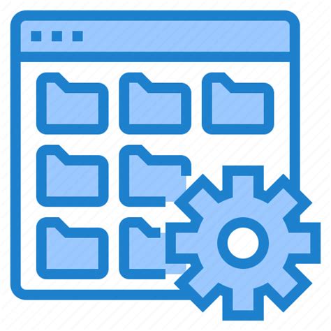 Data Setting File Folder Document Icon Download On Iconfinder